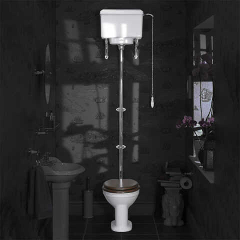St James Hampton high level toilet | Old Fashioned Bathrooms