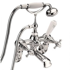 Traditional Shower & Bath Mixer Taps | Old Fashioned Bathrooms