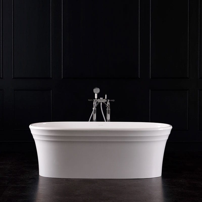 Victoria + Albert Volcanic Limestone Baths by Old Fashioned Bathrooms