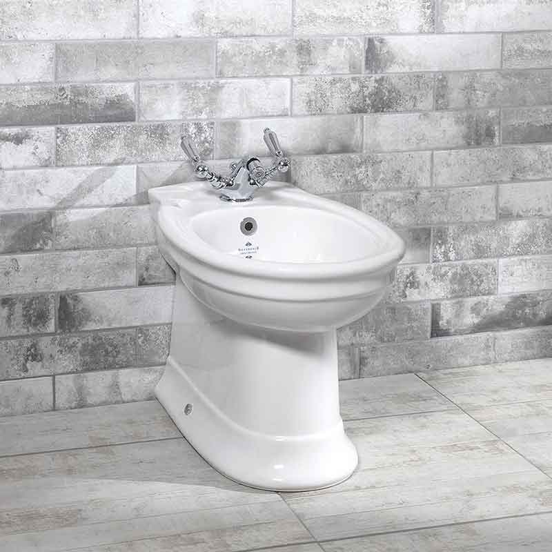 Hillingdon Back-to-wall Bidet | Old Fashioned Bathrooms