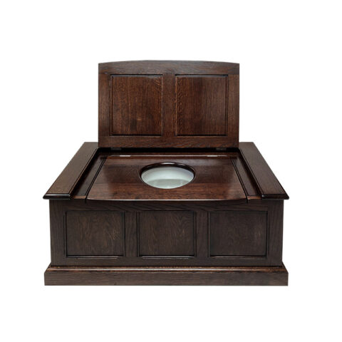 Thunderbox Toilet Seat - Dark Oak | Old Fashioned Bathrooms
