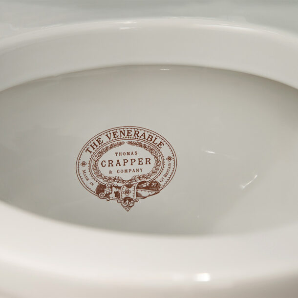 Thomas Crapper Venerable Back-To-Wall Toilet (Complete Set) | OFB
