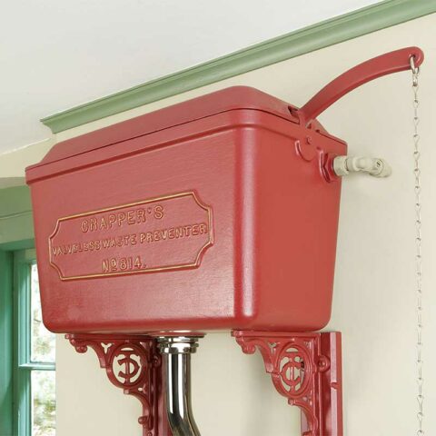 Thomas Crapper High-Level WC Set with 814 Cast Metal Cistern