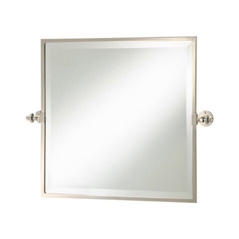 Thomas Crapper Classical Square Tilt Mirror | Old Fashioned Bathrooms