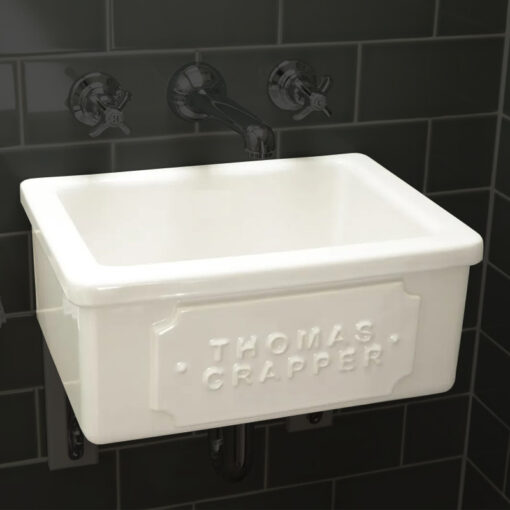 Thomas Crapper Harwood Cloakroom Basin - 4 Finishes Available | Old ...