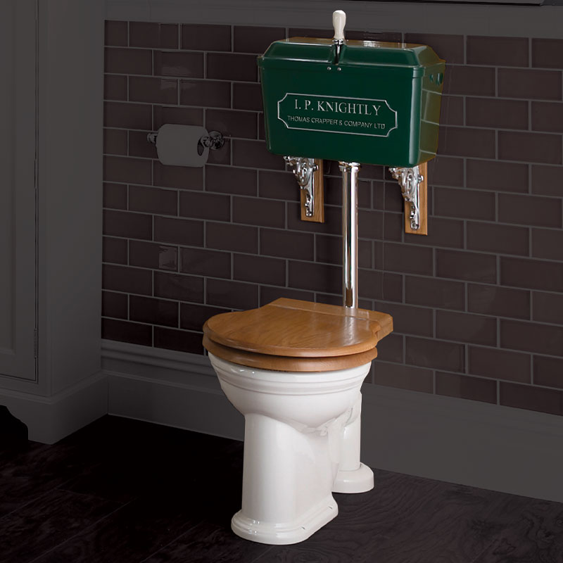 Thomas Crapper 814 Cast Cistern Low Level WC Set by OFB