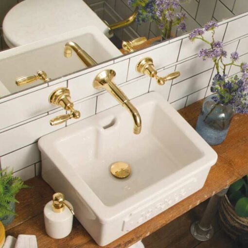 Thomas Crapper Downham Cloakroom Basin Set | Old Fashioned Bathrooms