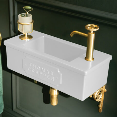 Thomas Crapper Bentham Cloakroom Basin - 3 Finishes Available | Old ...