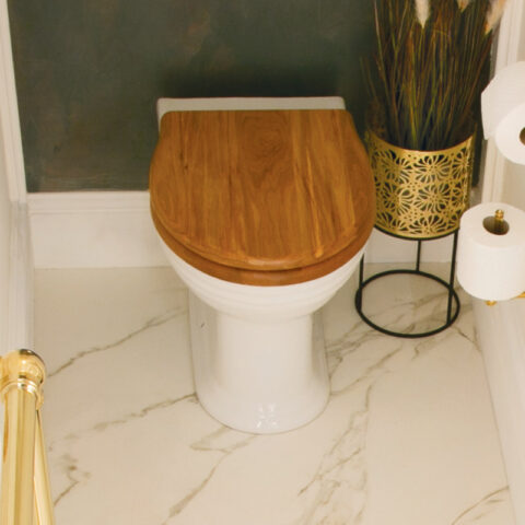 Thomas Crapper Venerable Back-To-Wall Toilet (Pan Only) | OFB
