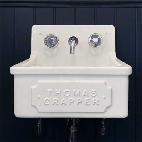 Thomas Crapper Horton Cloakroom Basin by Old Fashioned Bathrooms