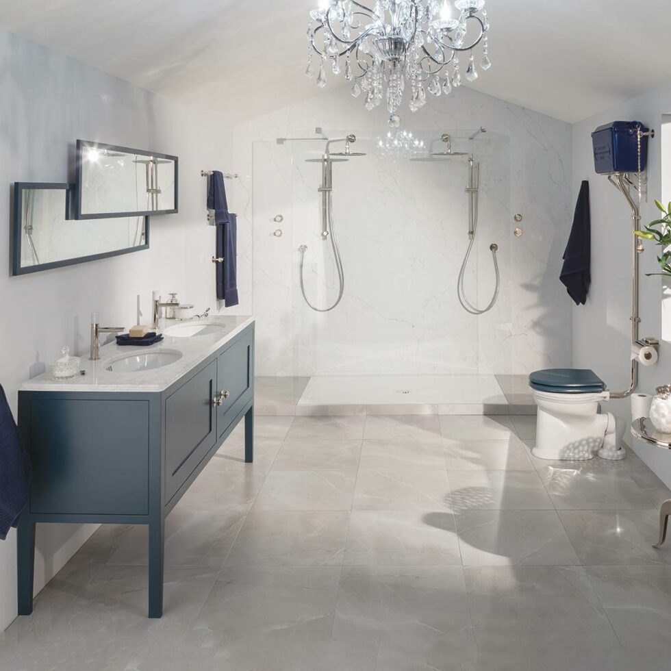 Thomas Crapper 1530mm Vanity Unit with Quartz Countertop