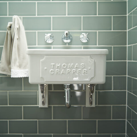 Thomas Crapper Harwood Cloakroom Basin Set